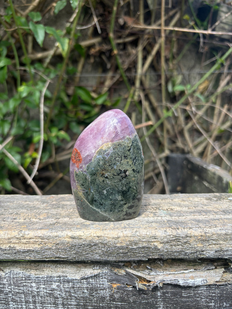 Purple Anhydrite Free Form A – Daughters And Co Crystals