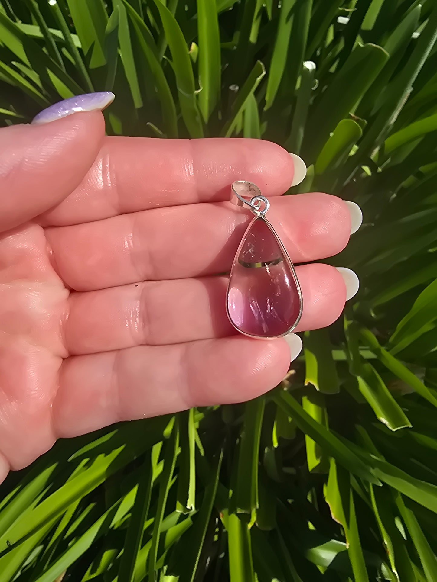 Ametrine | Polished Sterling Silver Pendant F – Daughters And Co Crystals